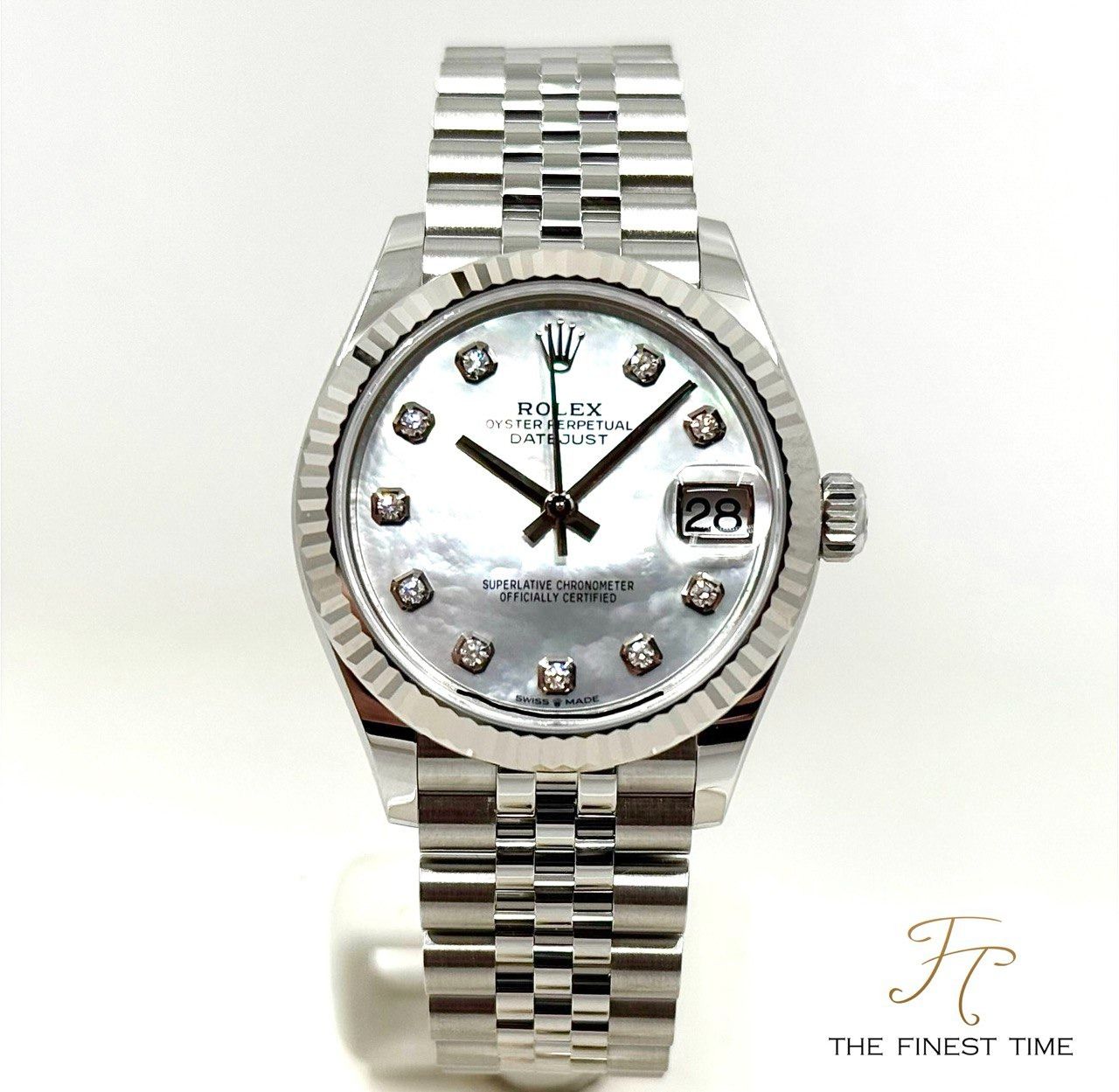 Rolex Datejust 31 278274 Mother-of-Pearl 10-Points Diamond 278274 MOP ...