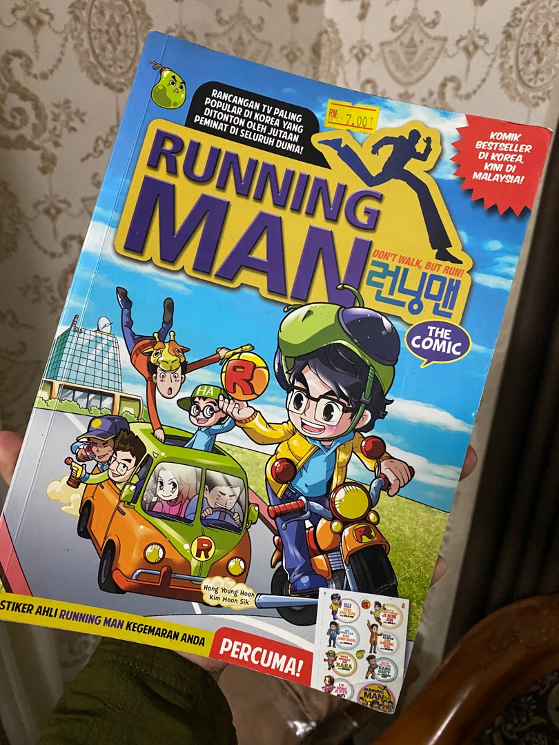 Running Man | Komik Edisi Bahasa Melayu |, Hobbies & Toys, Books ...