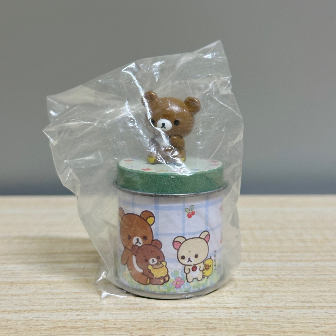 San-X Rilakkuma Mini Tin Can Container - Php 150 Tin Can: 4.7cm ...