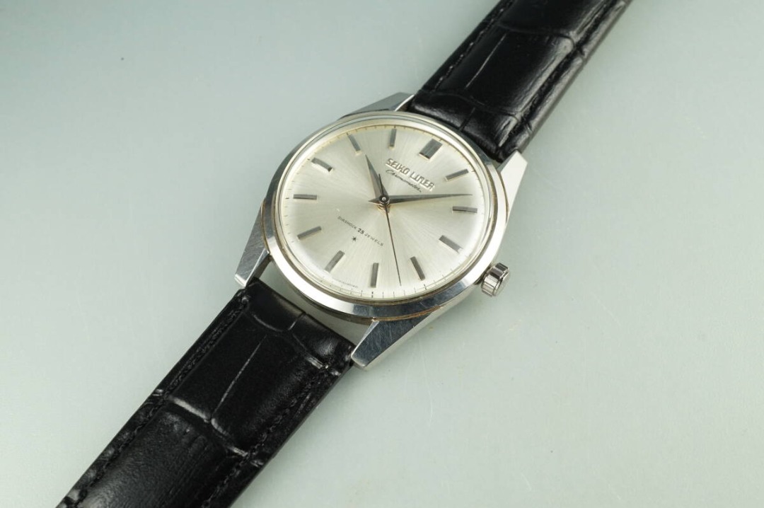 Seiko Liner Chronometer 46999 Lion Medal AD Dial Second Hand Regulator ...