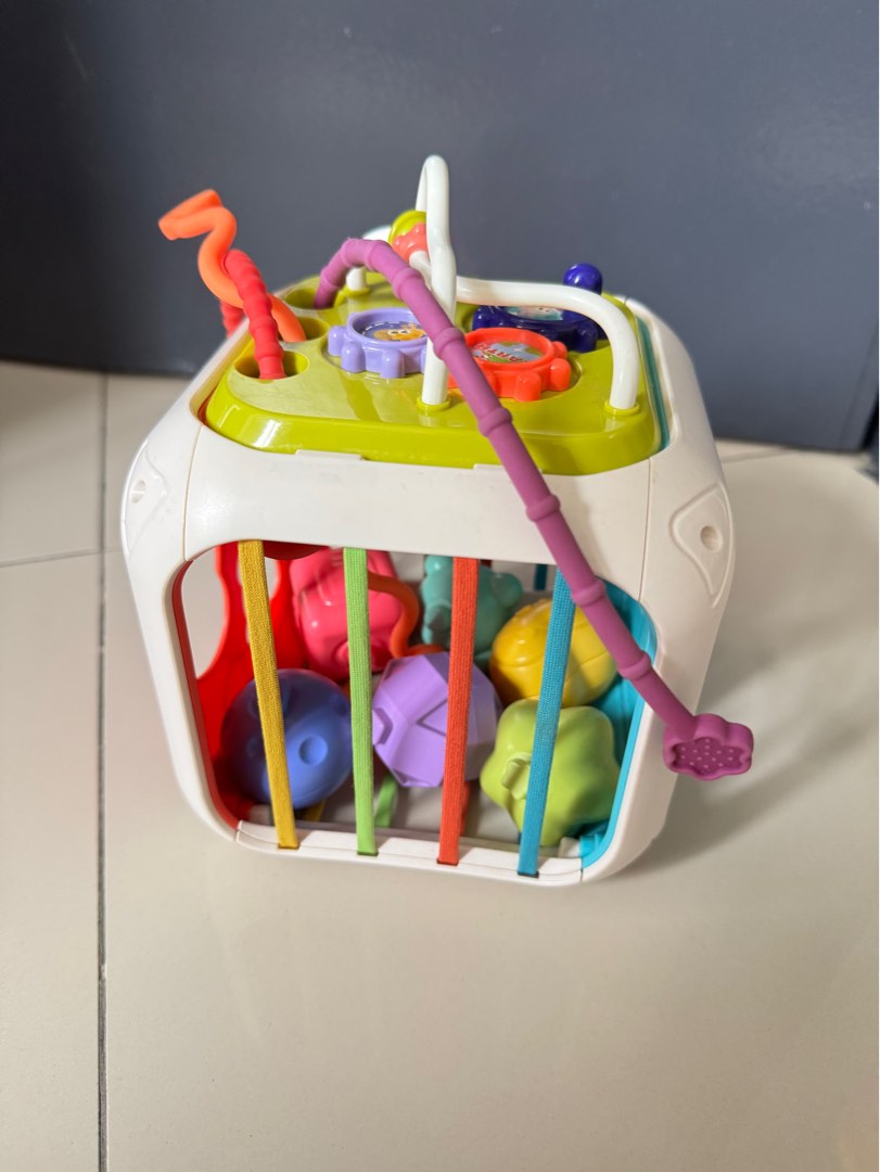 Sensory Shape Sorting Box, Hobbies & Toys, Toys & Games on Carousell