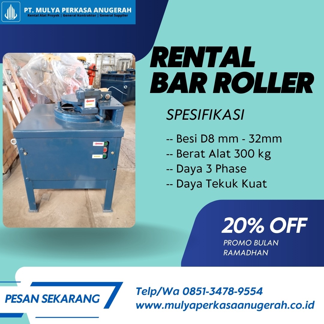 Sewa Bar Roller Medan | Bar Roller Modern | Bar Roller Besi | Bar ...