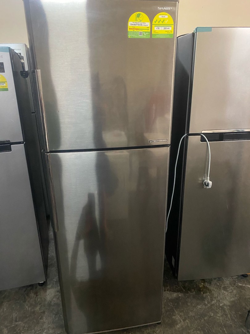 Sharp 317l fridge / refrigerator, TV & Home Appliances, Kitchen ...