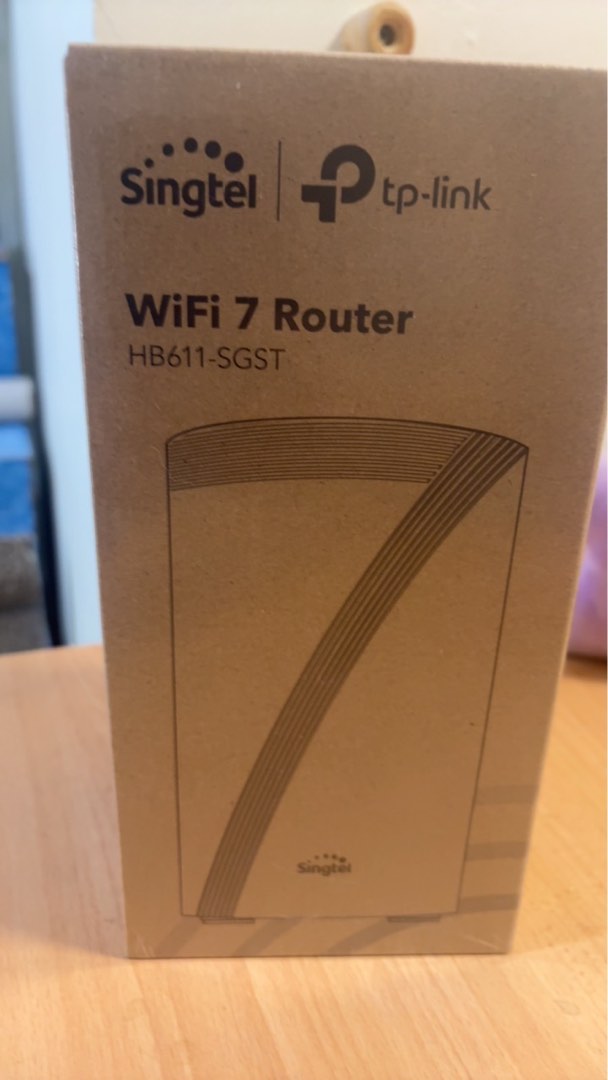 Singtel TP-Link WiFi 7 Router HB611-SGST, Computers & Tech, Parts ...