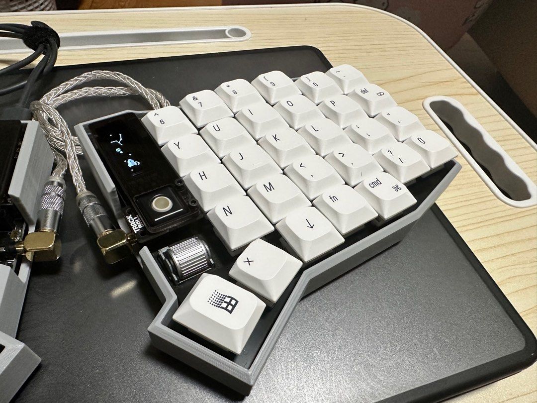 Sofle V2 Ergonomic Split Keyboard + Pimaroni Trackball, Computers ...