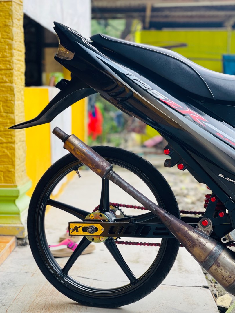 SPORTRIMS SP custom enkei dan Tayar Volans‼️, Motorbikes on Carousell