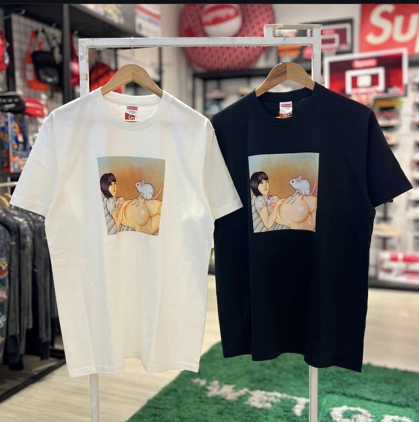 Supreme SS25 Mouse Tee, Men's Fashion, Tops & Sets, Tshirts & Polo ...