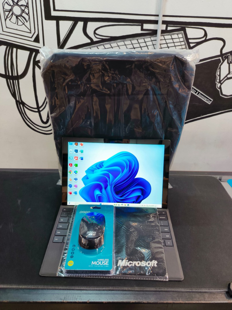 SURFACE PRO 7 BLACK (LIMITED EDITION) WITH KEYBOARD ORIGINAL, Computers ...