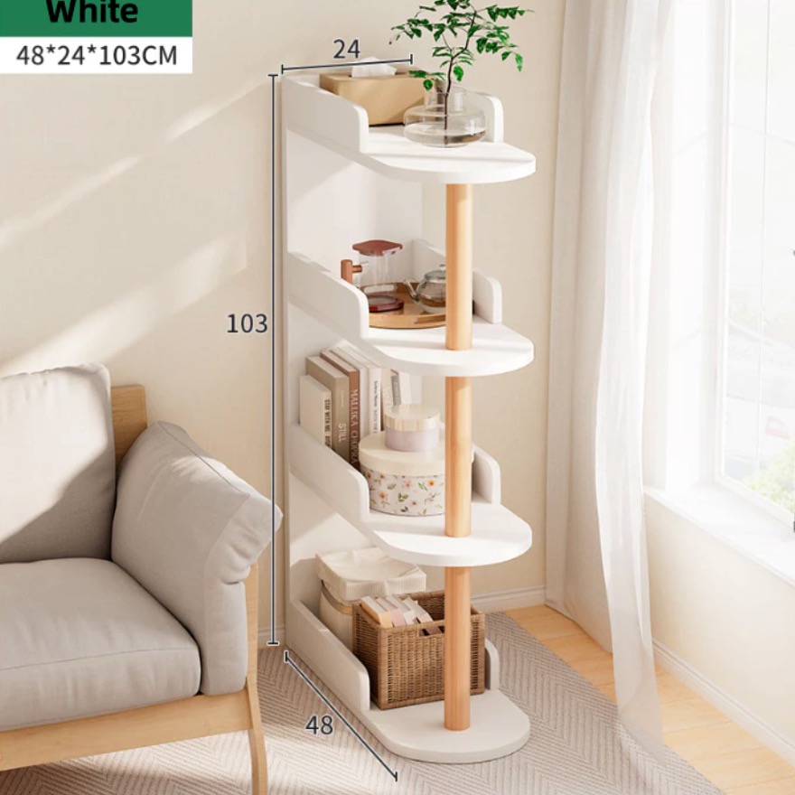 Tall Storage Shelf | Multi Layer Organizer | Narrow Display Rack ...