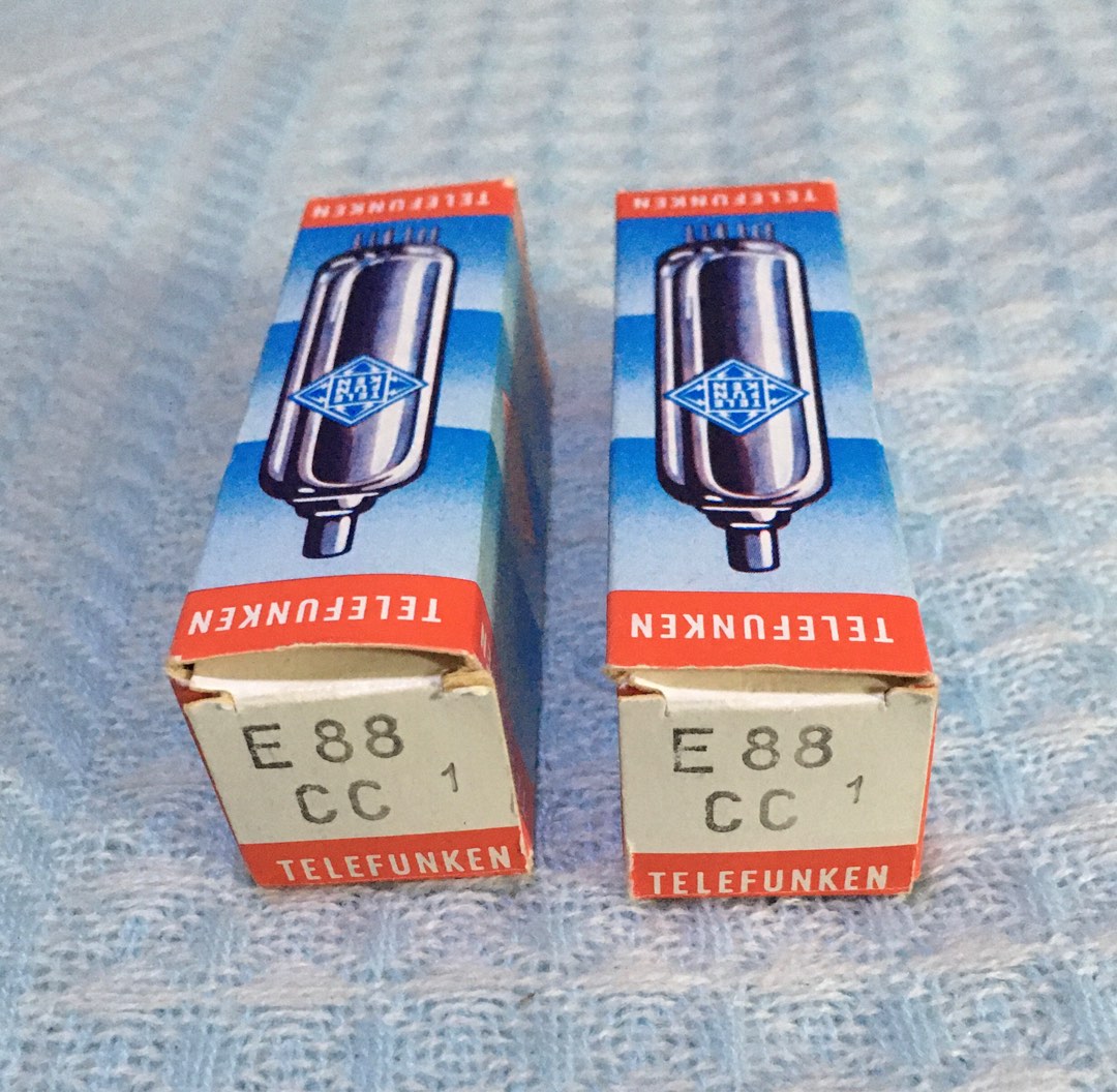 Telefunken E88CC tube, Audio, Other Audio Equipment on Carousell