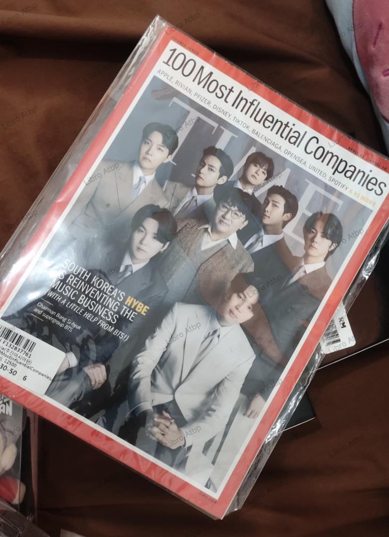TIME MAGAZINE BTS FRONT COVER EDITION, Hobbies & Toys, Memorabilia ...