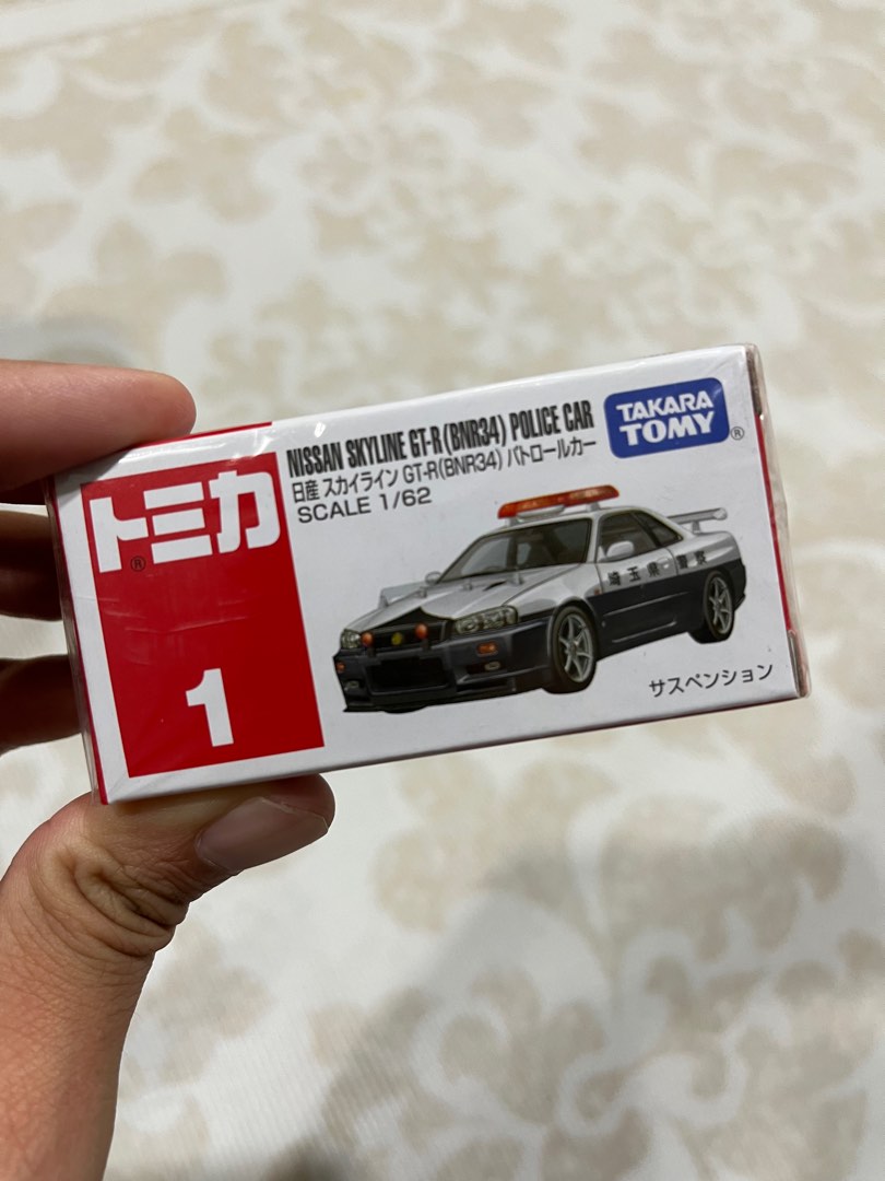Tomica #1 Nissan Skyline GT-R Police Car, Hobbies & Toys, Toys & Games ...