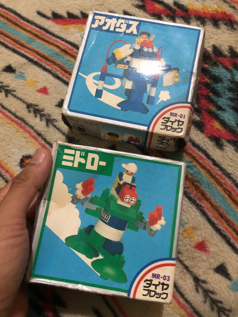 Vintage Kawada building blocks figure, Hobbies & Toys, Toys & Games on ...