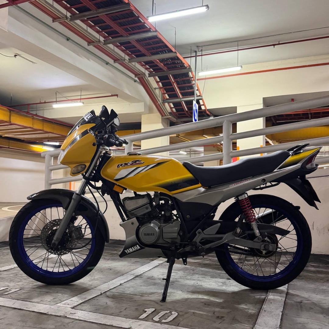 Yamaha Rxz, Motorcycles, Motorcycles for Sale, Class 2B on Carousell