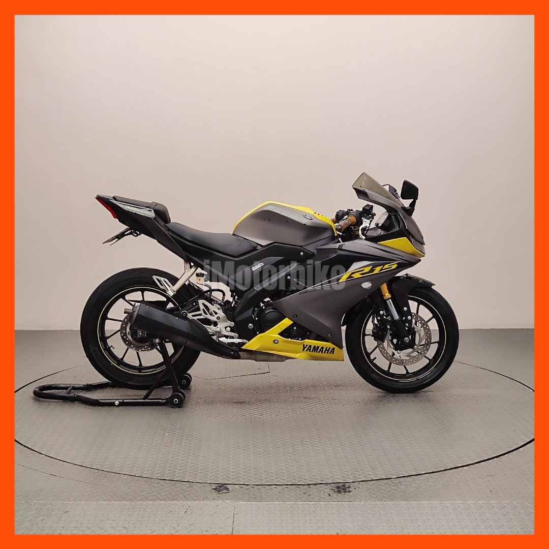 Yamaha YZF-R15 (2019) - 6-Month Warranty, Motorbikes on Carousell