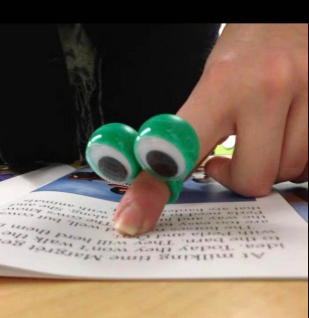 10 Pcs - Googly Eye Finger Puppet / Reading Companion, Hobbies & Toys ...