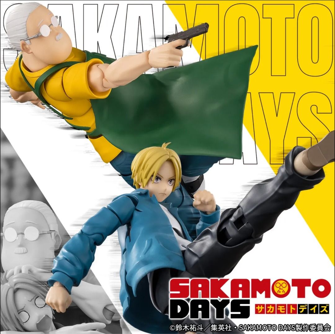 實體店預訂 日本直送 Bandai Spirit SHF S.H.Figuarts 朝倉シン / 坂本太郎 SAKAMOTO DAYS 坂本 ...
