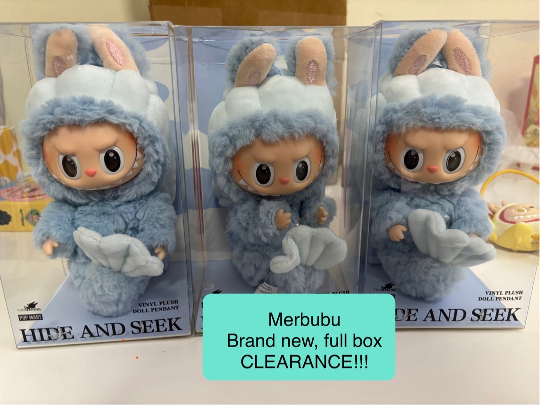 ⭐️ CLEARANCE⭐️ Popmart Merbubu Labubu, Hobbies & Toys, Toys & Games on ...
