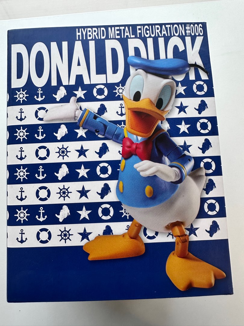 唐佬鴨 Donald Duck Hybrid Metal Figuration Disney Herocross, 興趣及遊戲, 玩具 ...
