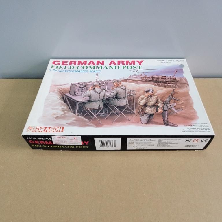 全新絕版 Dragon 威龍 3823 (1997年)-1/35-德國陸軍野戰指揮所 / German Army Field Command ...