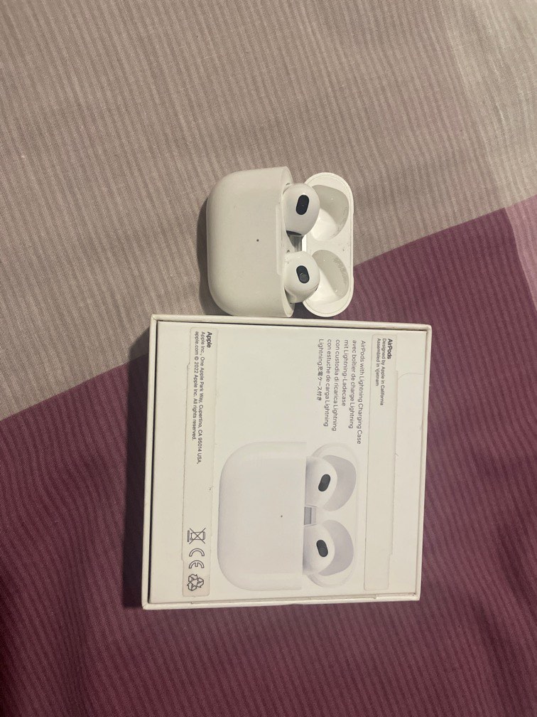 AirPods 3rd gen with receipt , Audio, Earphones on Carousell