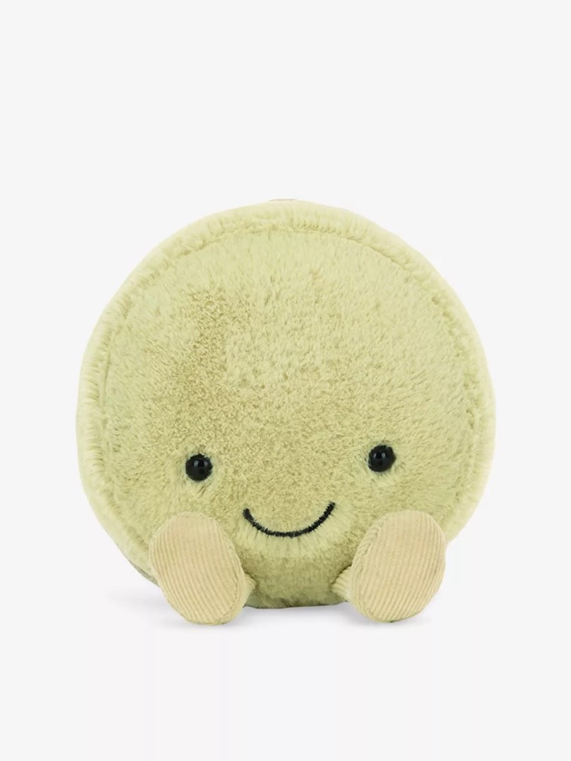 Jellycat Amuseables Max Macaron Pistachio Soft Toy 12cm, Babies & Kids ...