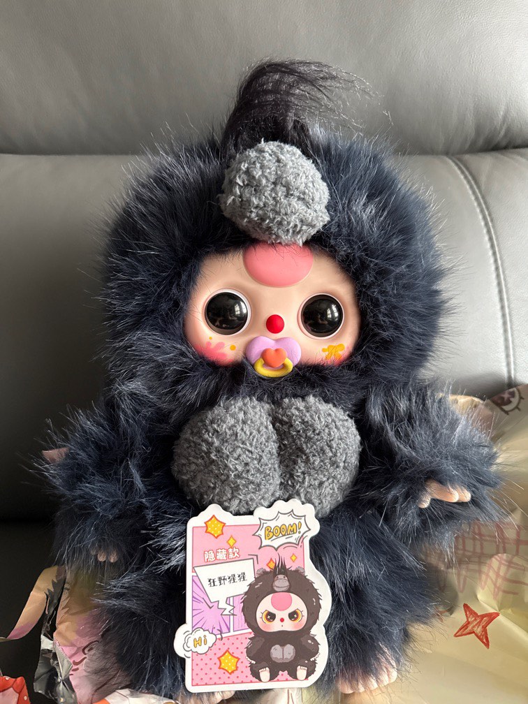 Baby Three BB3 400% version 3 - black Gorilla secret, Hobbies & Toys ...