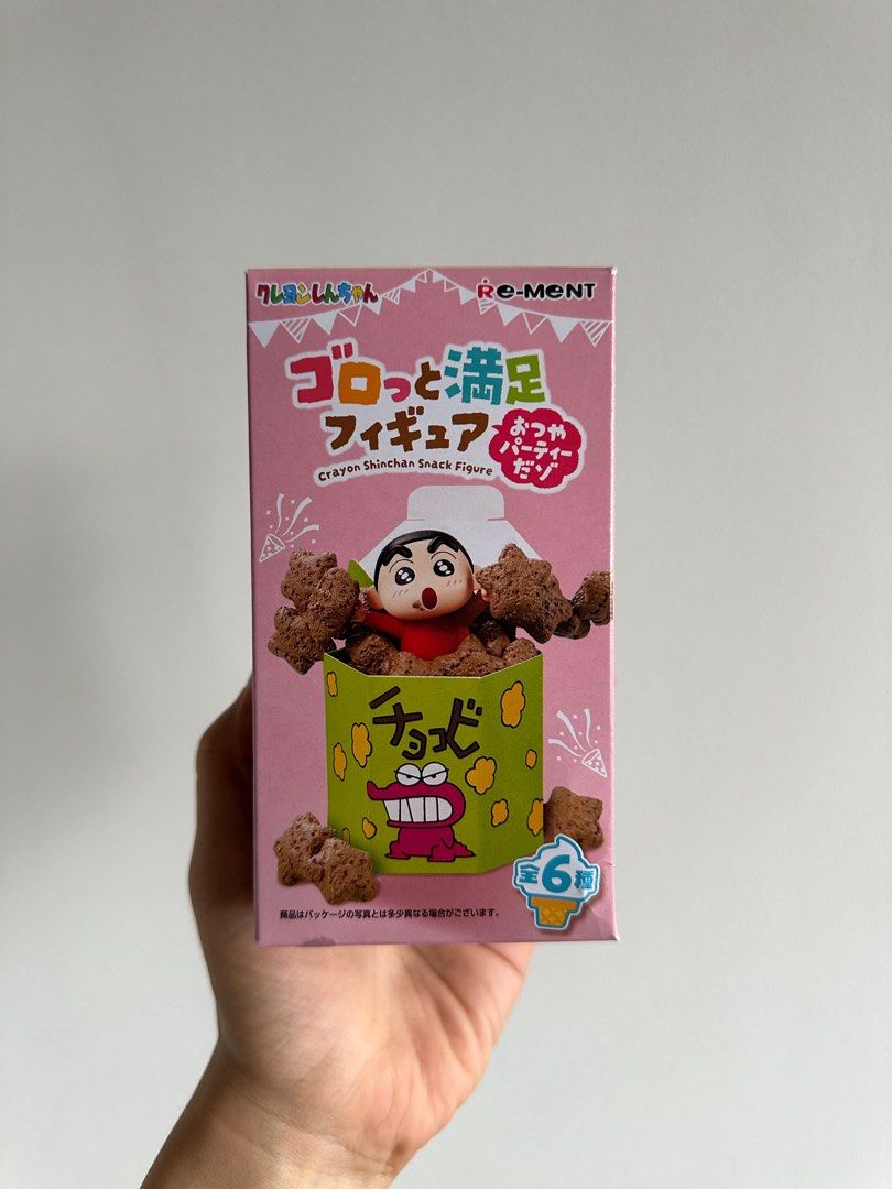 BN SEALED RE-MENT CRAYON SHINCHAN SNACK FIGURINE BLIND BOX (BUBBLEGUM ...