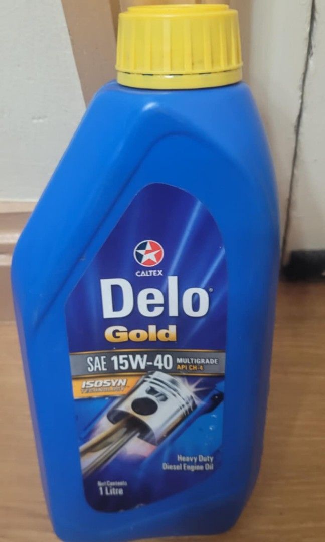 Caltex & Petron Diesel Engine Oil combo 8 liters, Car Parts & Accessories, Engine and Aircon ...