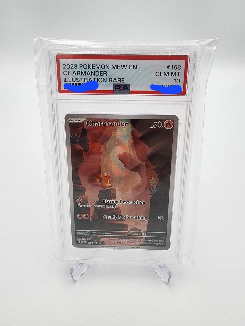 PSA 10 Charmander Charmeleon Charizard Evo Line Set - Pokemon SV 151 ...