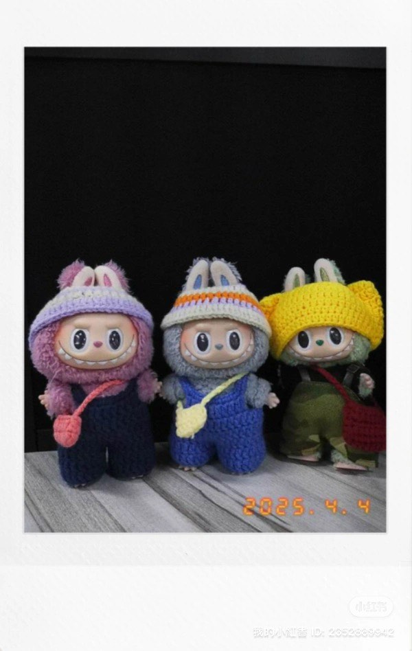 Customized Labubu Clothes, Hobbies & Toys, Toys & Games on Carousell