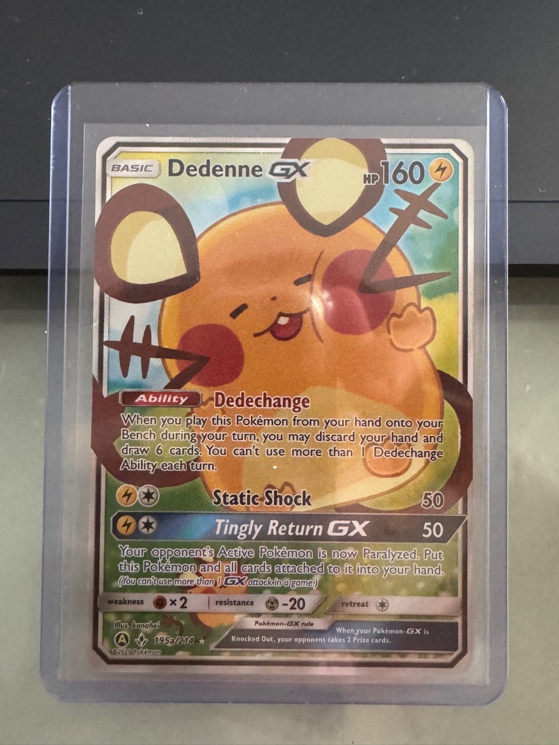 Dedenne GX Pokemon, Hobbies & Toys, Memorabilia & Collectibles, Stamps & Prints on Carousell