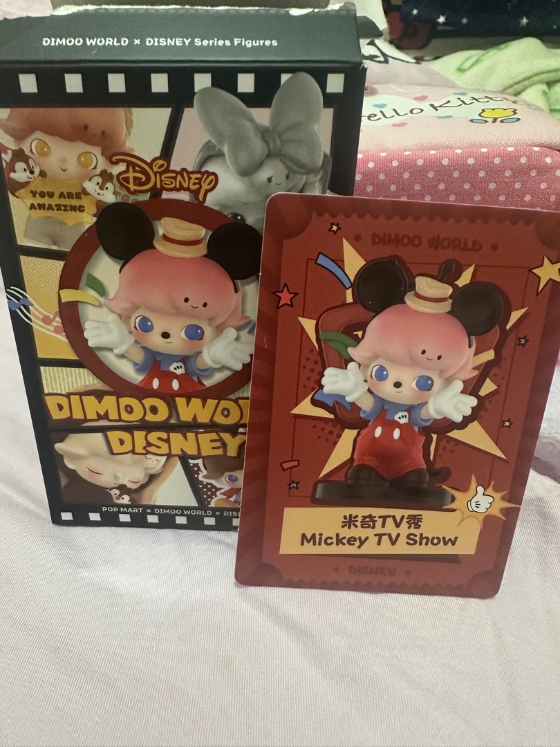 Dimoo World米奇TV show款, 興趣及遊戲, 玩具 & 遊戲類 - Carousell