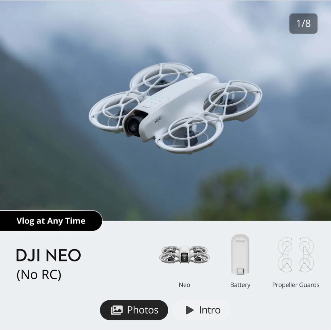 Dji Neo, Photography, Drones on Carousell