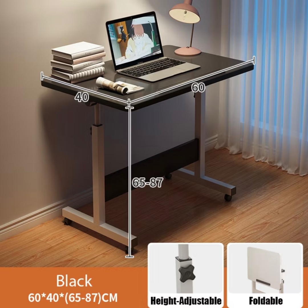 Foldable Laptop Table | Height Adjustable Desk | Bedside Work Table ...