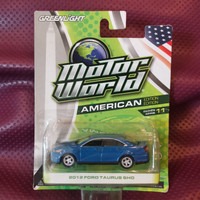 Greenlight 2012 Ford Taurus Sho Motor World American Edition Blue Biru ...