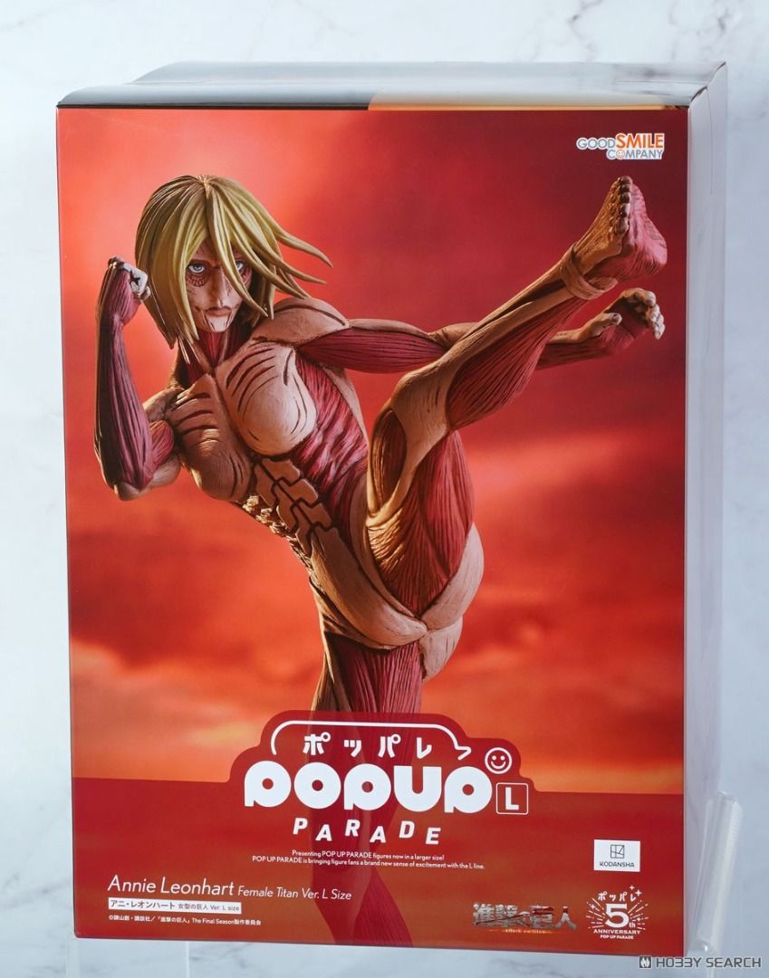 GSC L Size POP UP PARADE 亞妮 進擊之巨人 安妮 女巨人 Good Smile PUP Attack on Titan Annie Leonhart Female ...