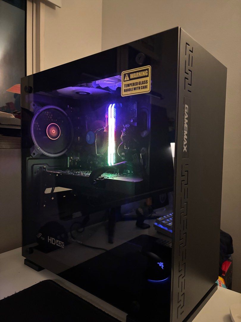 GTX 1070 / i5-9400F / 16GB RGB Ram / 256GB SSD / MSI H310M PRO-M2 PLUS ...