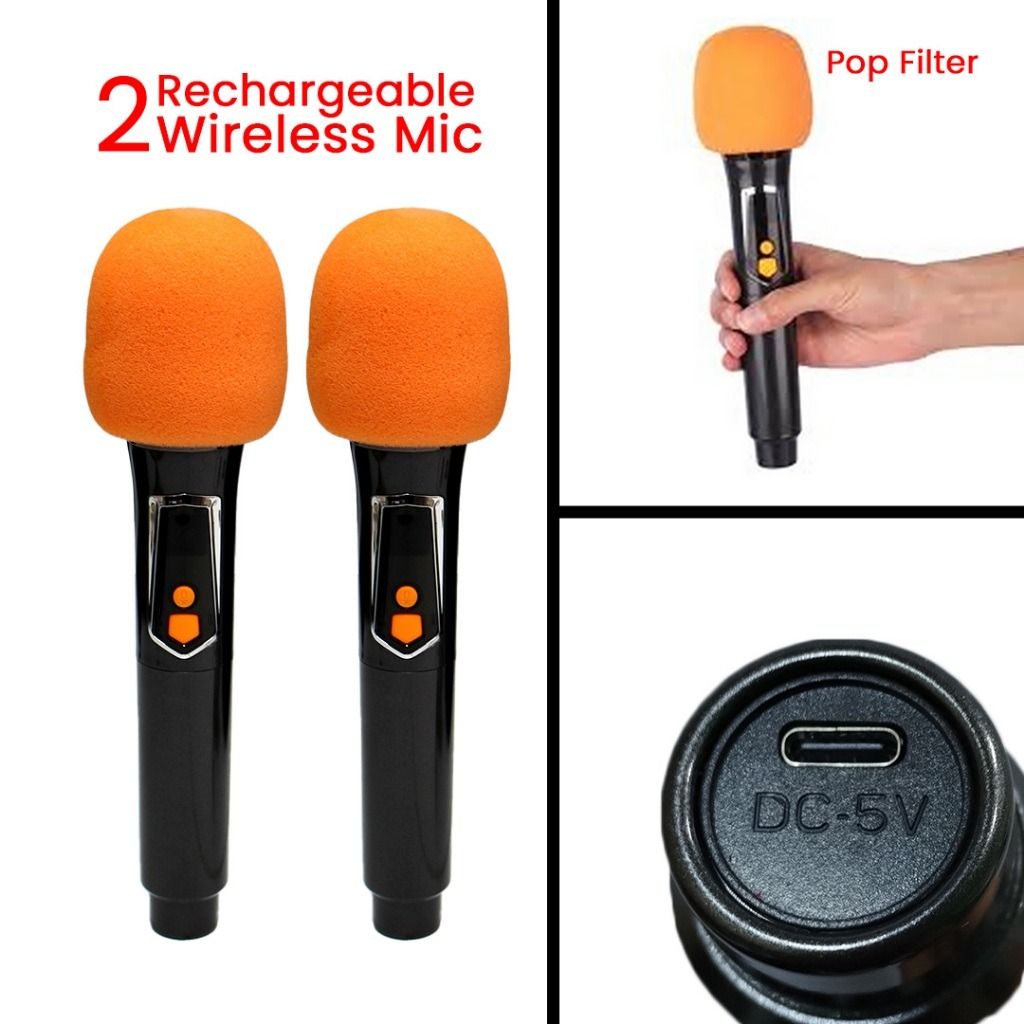 High-Power KTS 1991 Dual Speaker Bluetooth Party System 200W Output ...