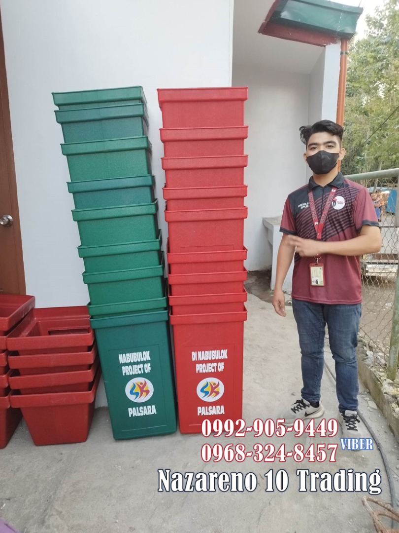 hooded trash bin king size, Furniture & Home Living, Cleaning ...