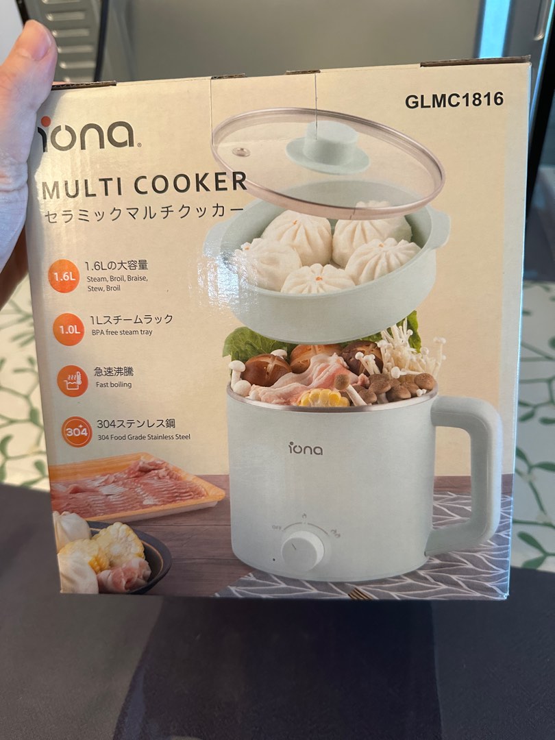 Brand new Iona multi cooker 1.6L , TV & Home Appliances, Kitchen ...
