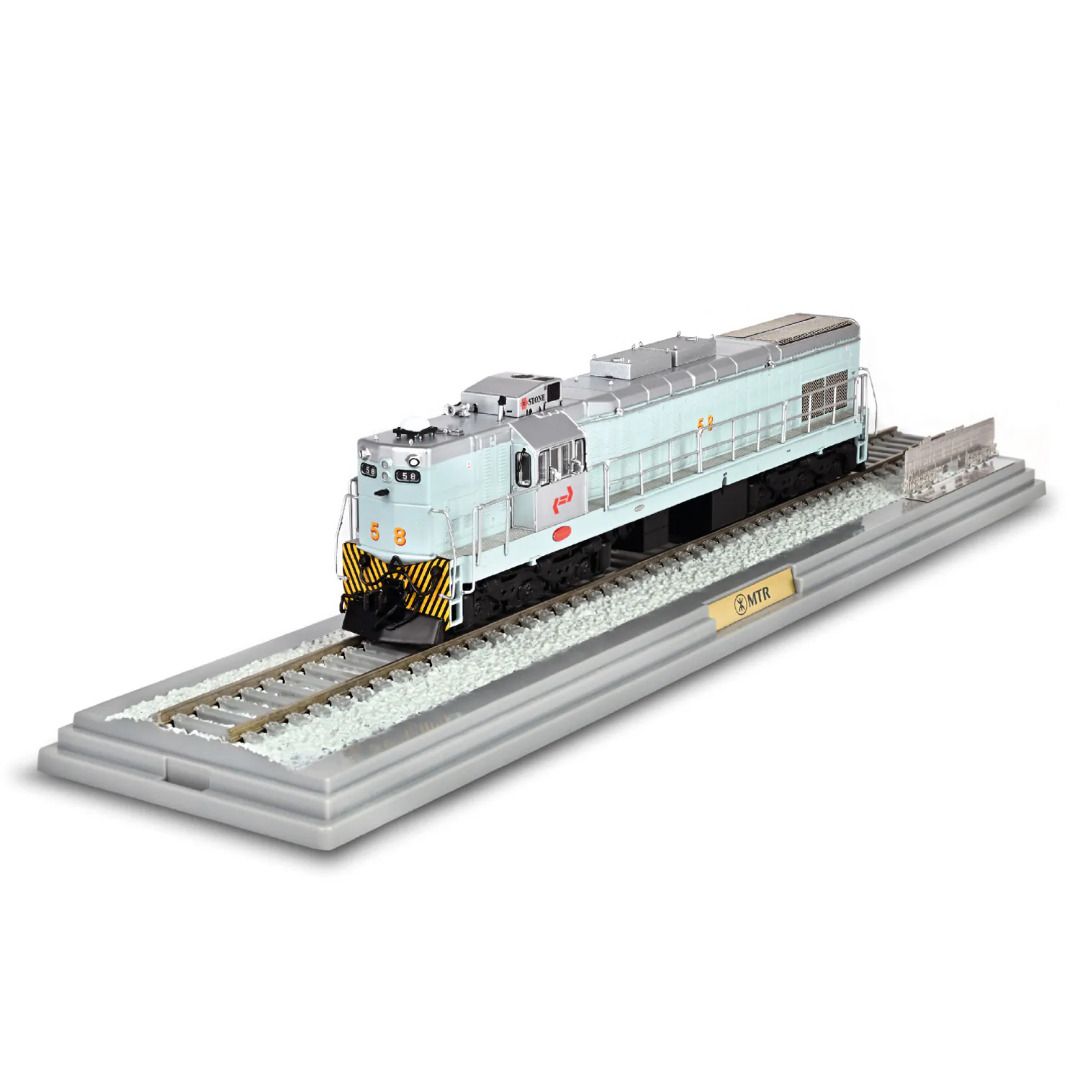 KCRC九廣鐵路 G16型號機車 – 58號（工程灰色塗裝） 1:87 HO scale 大比例金屬車 Bachmann可配合N27/MTC ...