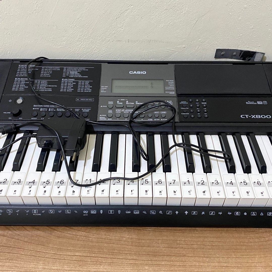 Keyboard Casio CT-X800, Musik & Media, Alat di Carousell