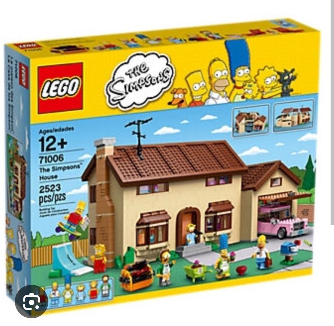 Lego Authentic The Simpsons, Hobbies & Toys, Toys & Games on Carousell