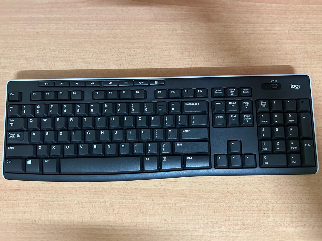 Logitech K270 Unifying wireless keyboard, Computers & Tech, Parts & Accessories, Computer ...