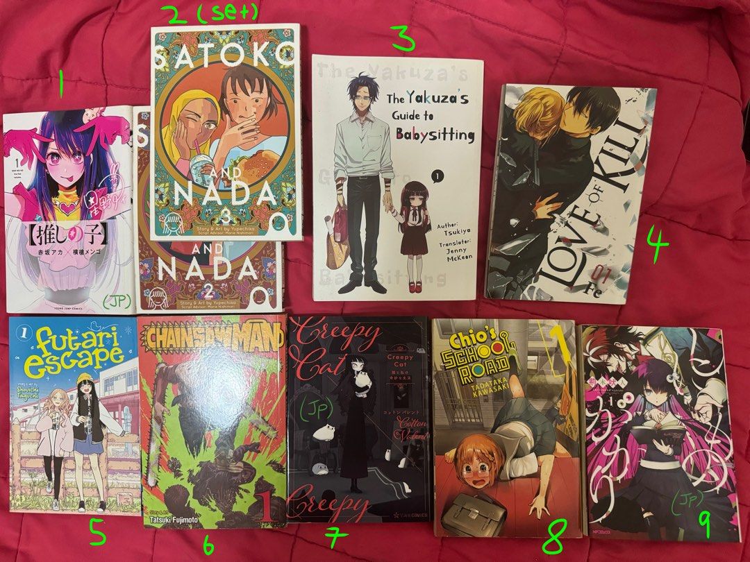 Manga clearance - oshi no ko satoko and nada the yakuza's guide to ...
