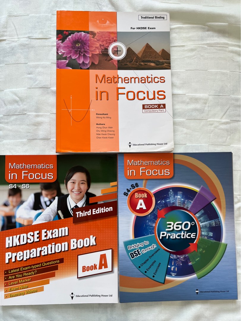 Mathematics in Focus Book A with 360° Practice Book A and HKDSE Exam ...