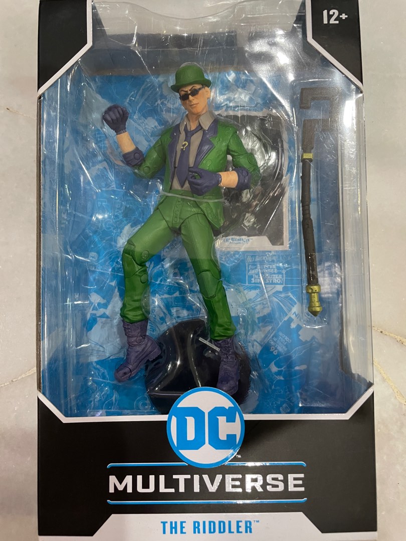Mcfarlane toys Riddler Arkham City dc multiverse games, Hobbies & Toys ...