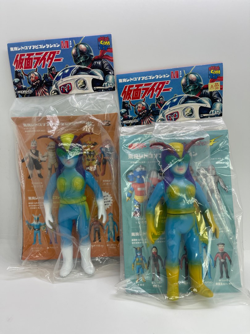 Medicom 黃蜂女怪人 幪面超人 M號 middle sofubi sofvi, 興趣及遊戲, 玩具 & 遊戲類 - Carousell