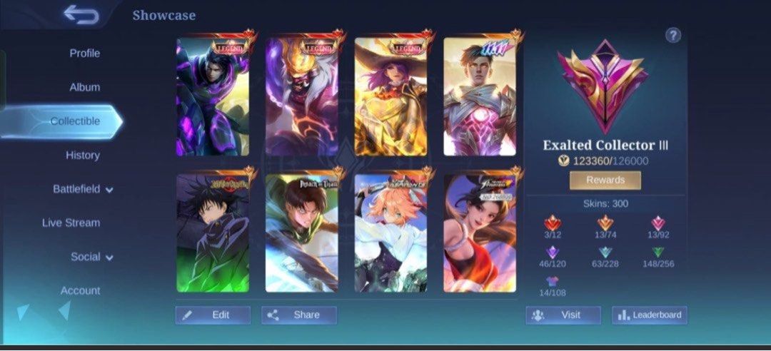 Mobile Legends Small Account (PLEASE READ DESCRIPTION FIRST), Video ...